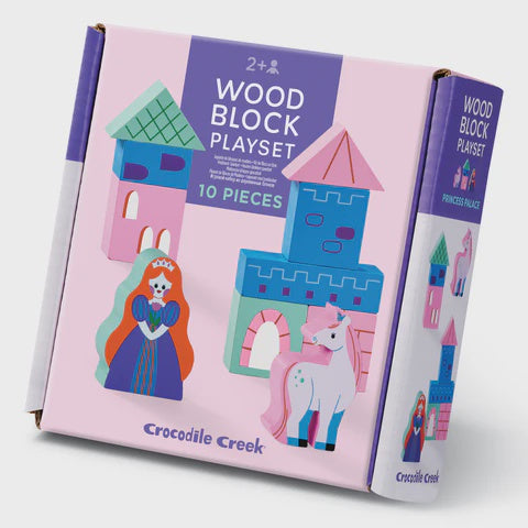 Mini Wood Block Playset/Princess Palace – Kaboodles Toy Store